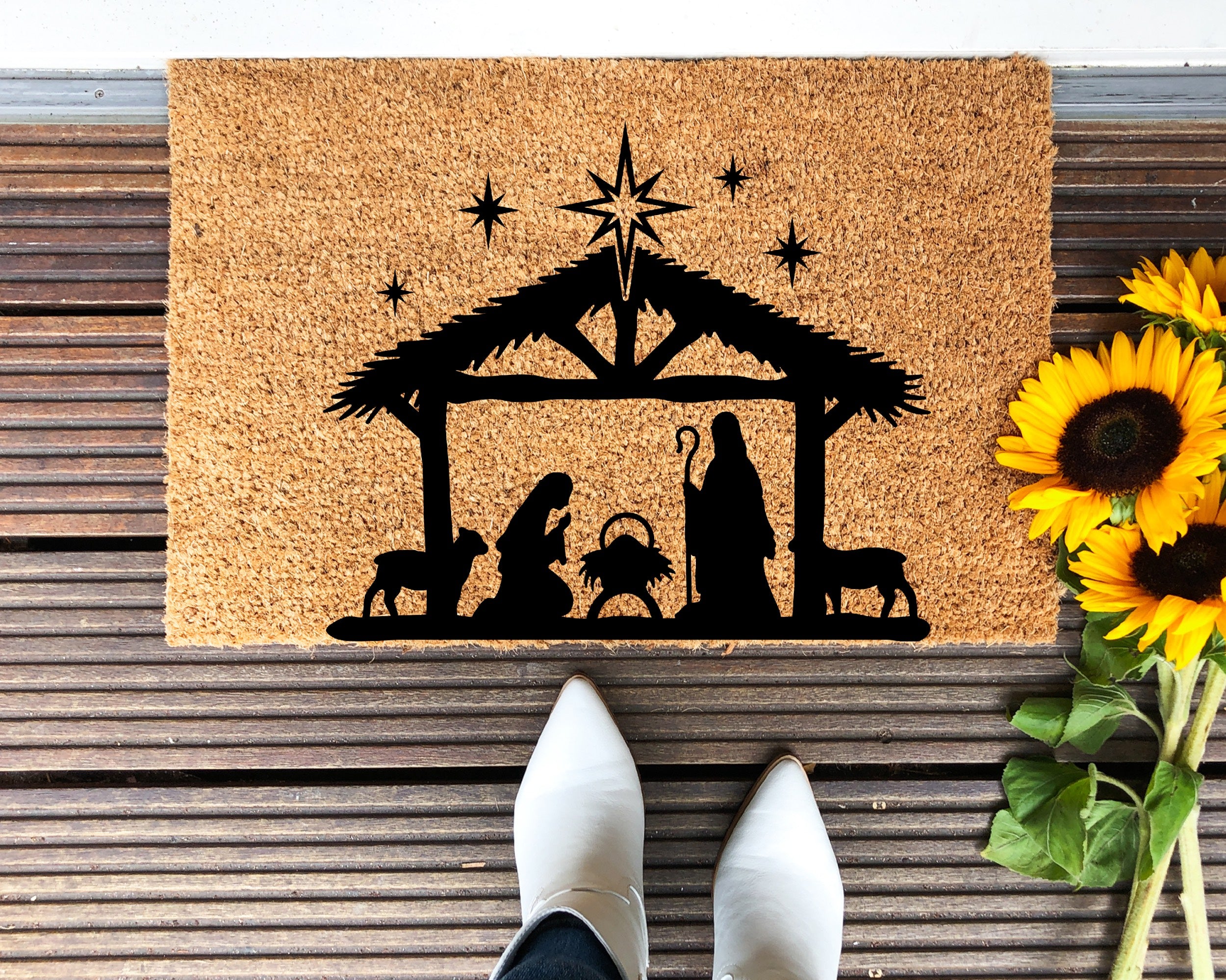 Nativity Doormat – The Simply Rustic Barn